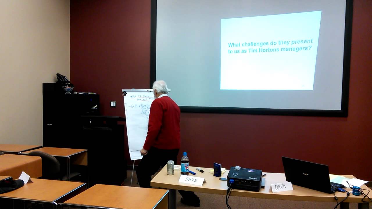 Tim Hortons Management Training Excerpt - YouTube