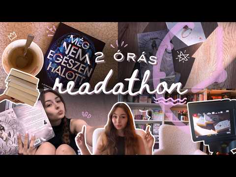 12 ÓRÁN keresztül OLVASTAM | READATHON📚🕒
