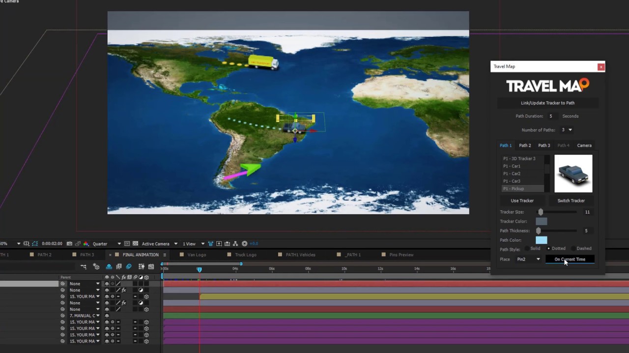 Travel Map video tutorial - YouTube