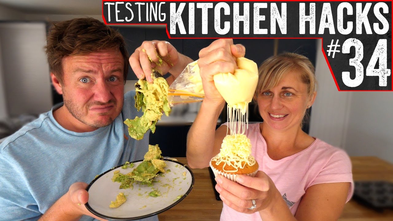 We tested Viral Kitchen Hacks | Can You Peel an Avocado with Your Hands ...