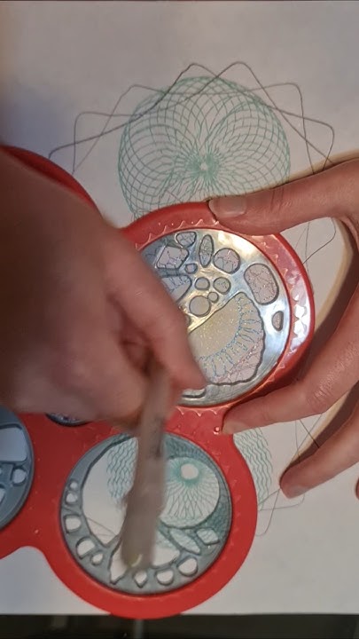 Massive multi layer Spirograph with custom frames #art #spirograph #colors - YouTube