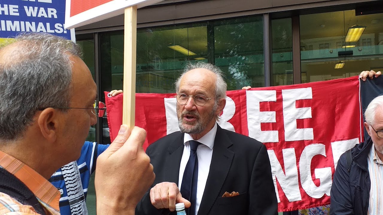 US v Julian Assange John Shipton Update - YouTube