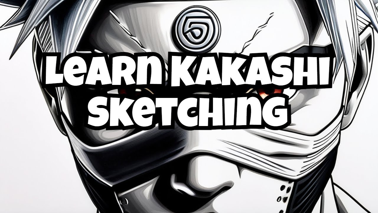 The ultimate guide to drawing Kakashi from Naruto. - YouTube