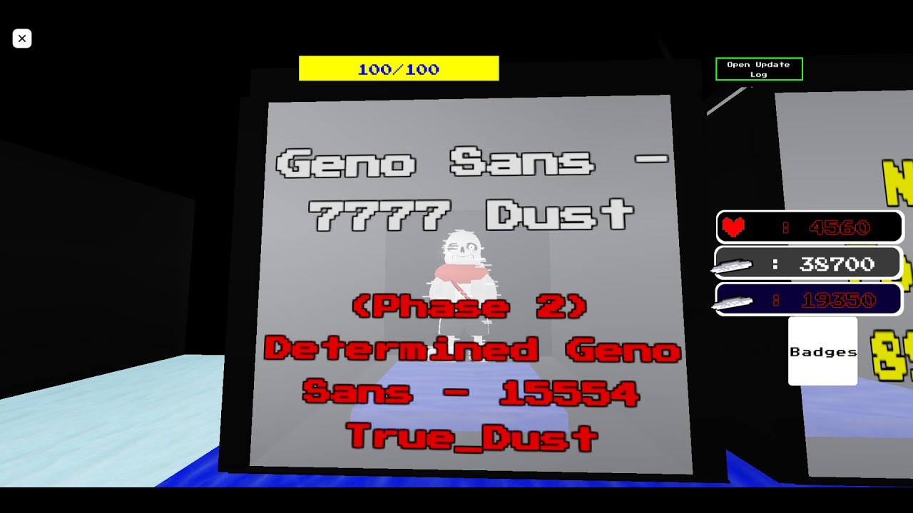 UnderTale: Last Fight- Geno Sans P1+2 - YouTube