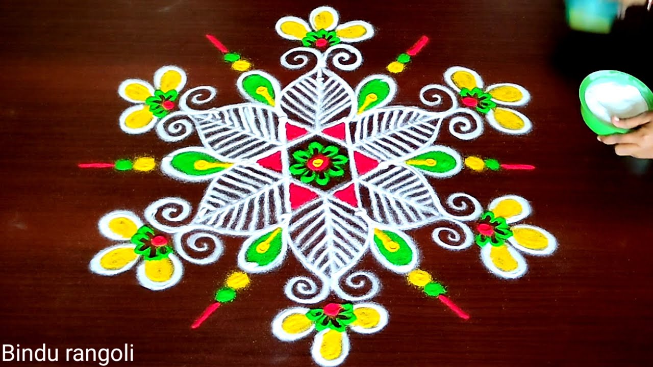 Navaratri Special Rangoli Designs/Vijayadashami Muggulu/Dussehra ...