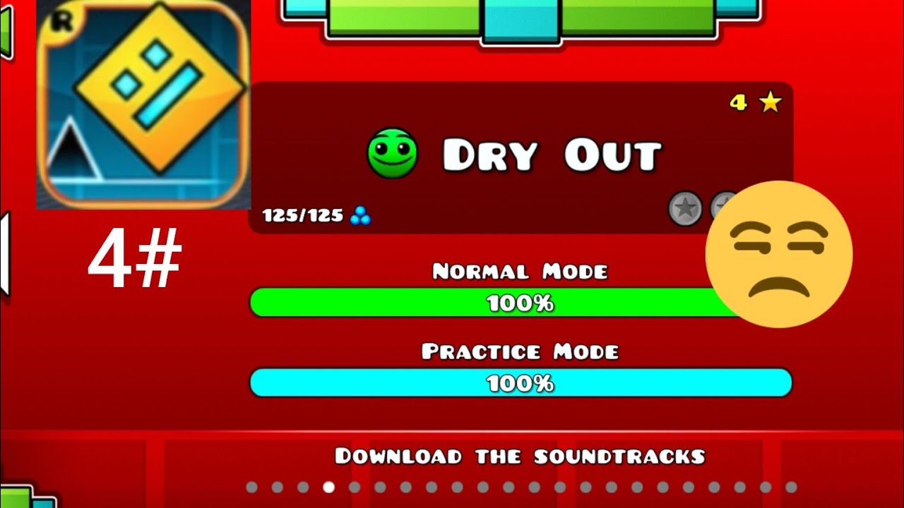 Geometry dash Dry out 4# - YouTube