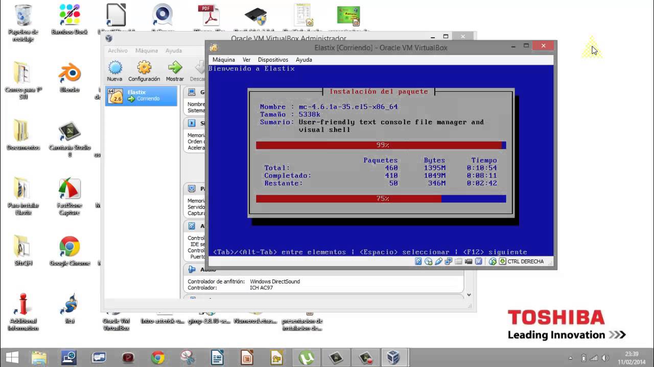 Como instalar Elastix en una Máquina Virtual - YouTube