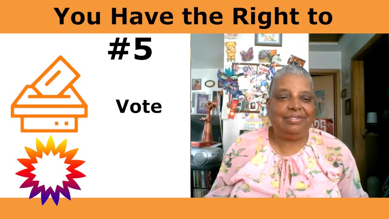 Human Rights: #5 Vote | Self-Determination | WI Board for People with ...