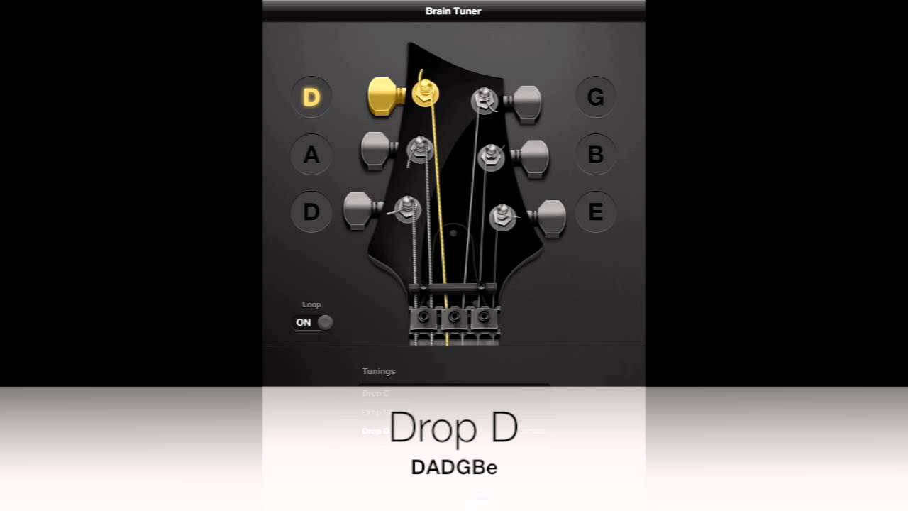 Drop D Guitar Tuning - YouTube