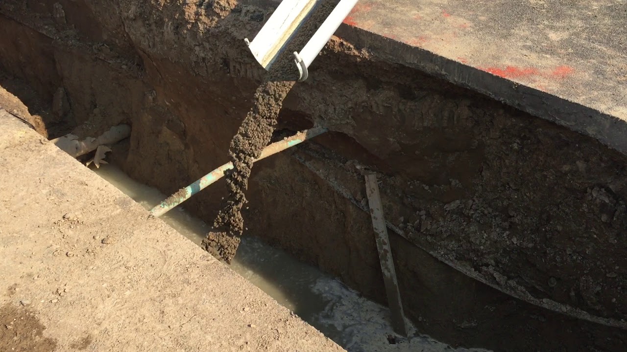 On-Demand Concrete Flow Fill Video 2 - YouTube