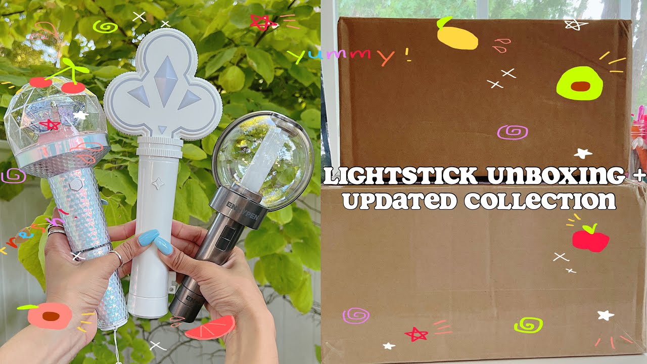 Lightstick Haul + Updated Lightstick Collection 2022 ☆ - YouTube