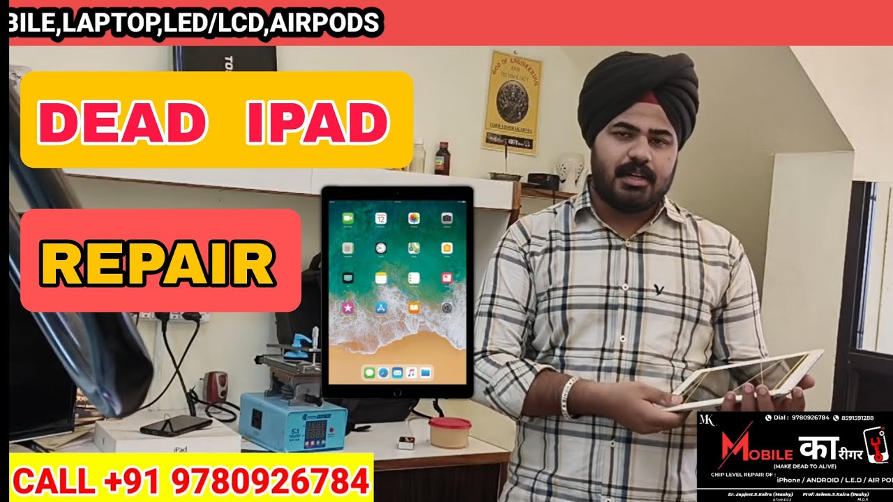 ipad battery repair | dead ipad repair| ipad not turning on fix | how ...