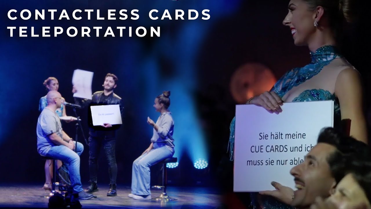 CHRIS STARK | Cue Cards - Contactless Card Teleportation | Interactive ...