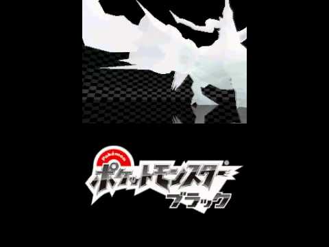 Pokemon Black Intro and Title Screen - YouTube
