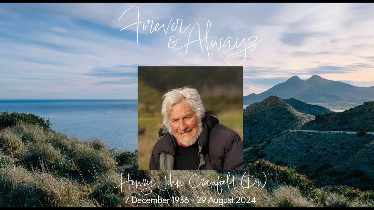 Celebration of Life Dr Henry John Cranfield - Cran || 3rd Sept 2024 ...