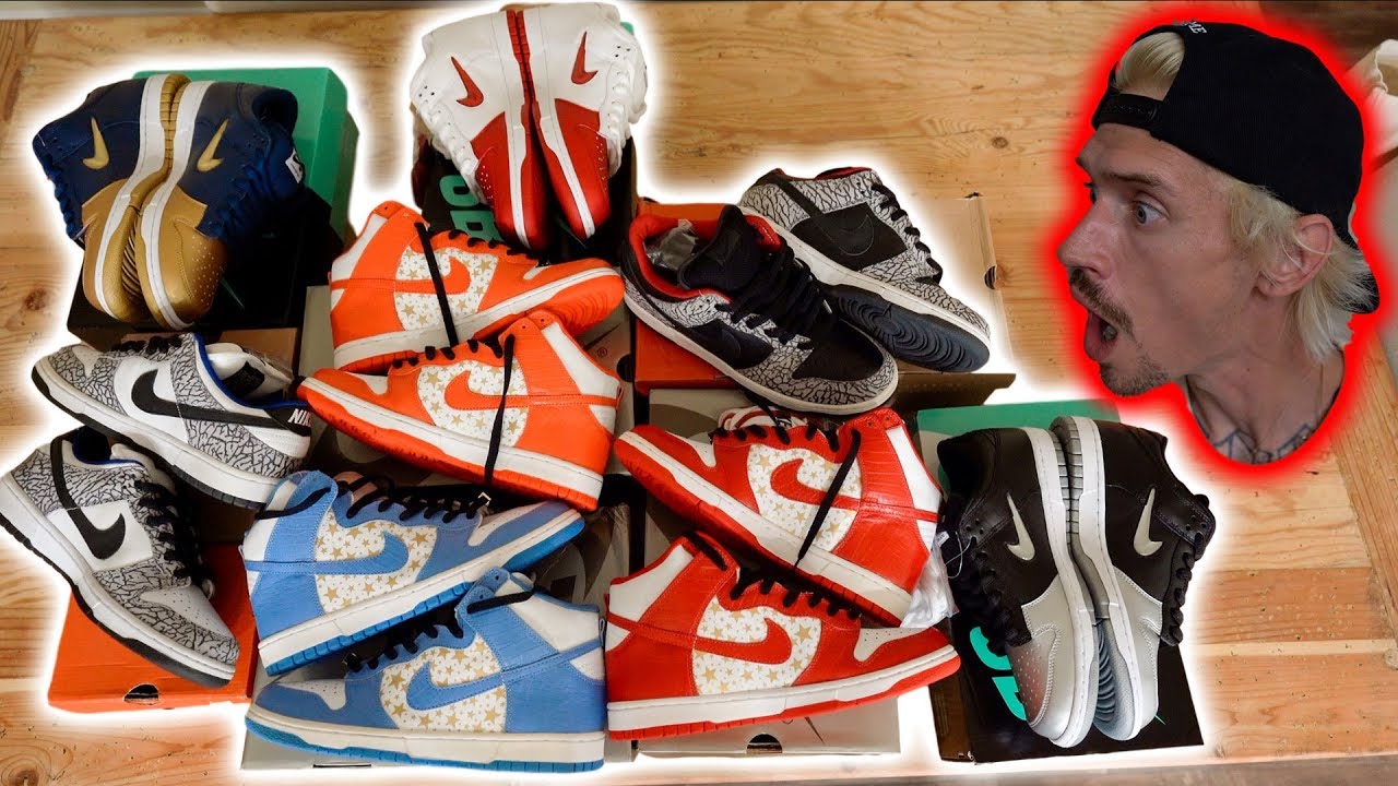 SUPREME x NIKE SB DUNK - OLD VS NEW (IN HAND COMPARSION) *DS OG ALL ...