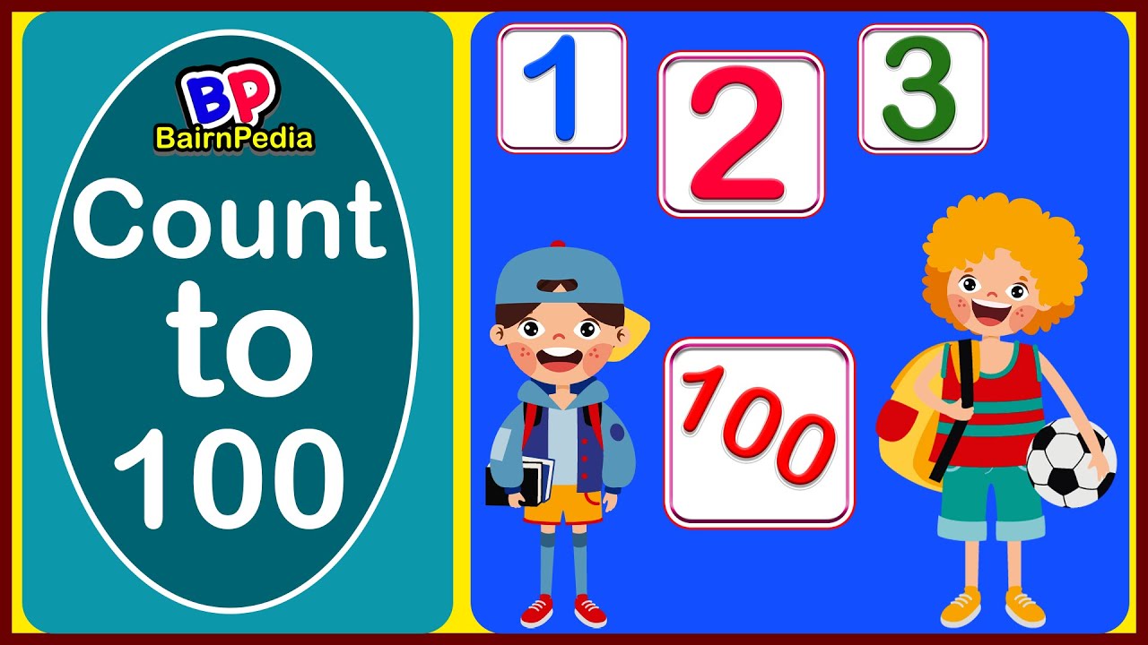 Big Numbers Song for Kids | Count to 100 Song | Counting Numbers From 1 ...