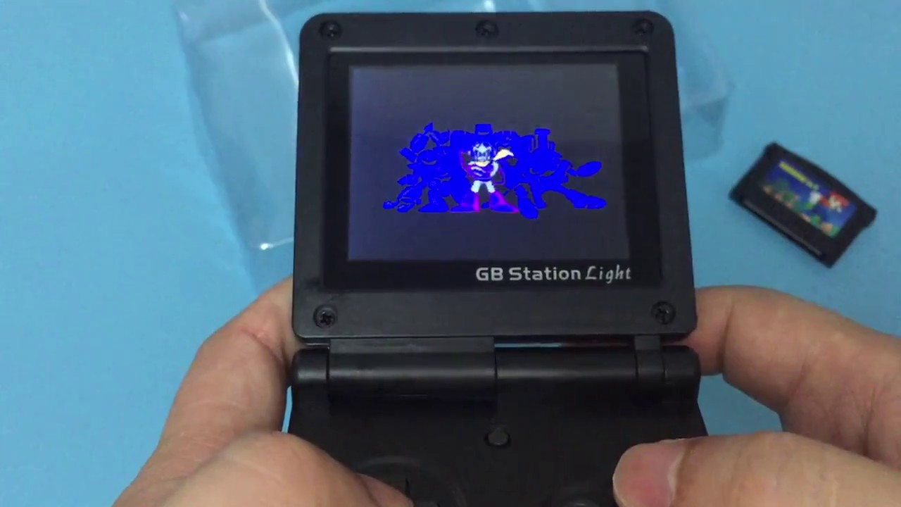 8 Bit Retro Handheld Game Console Foldable - YouTube