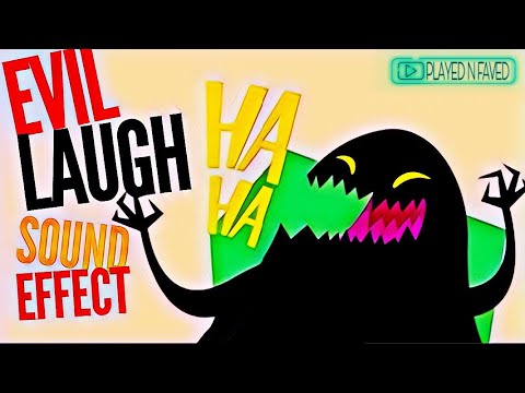 Evil Laugh Sound Effect / Sound Of Evil Laugh / Best Evil Laughing ...