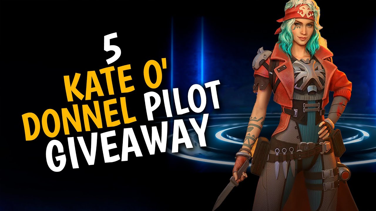 🔥 KATE O'DONNEL Pilot Giveaway #wrwinkate : War Robots WR - YouTube