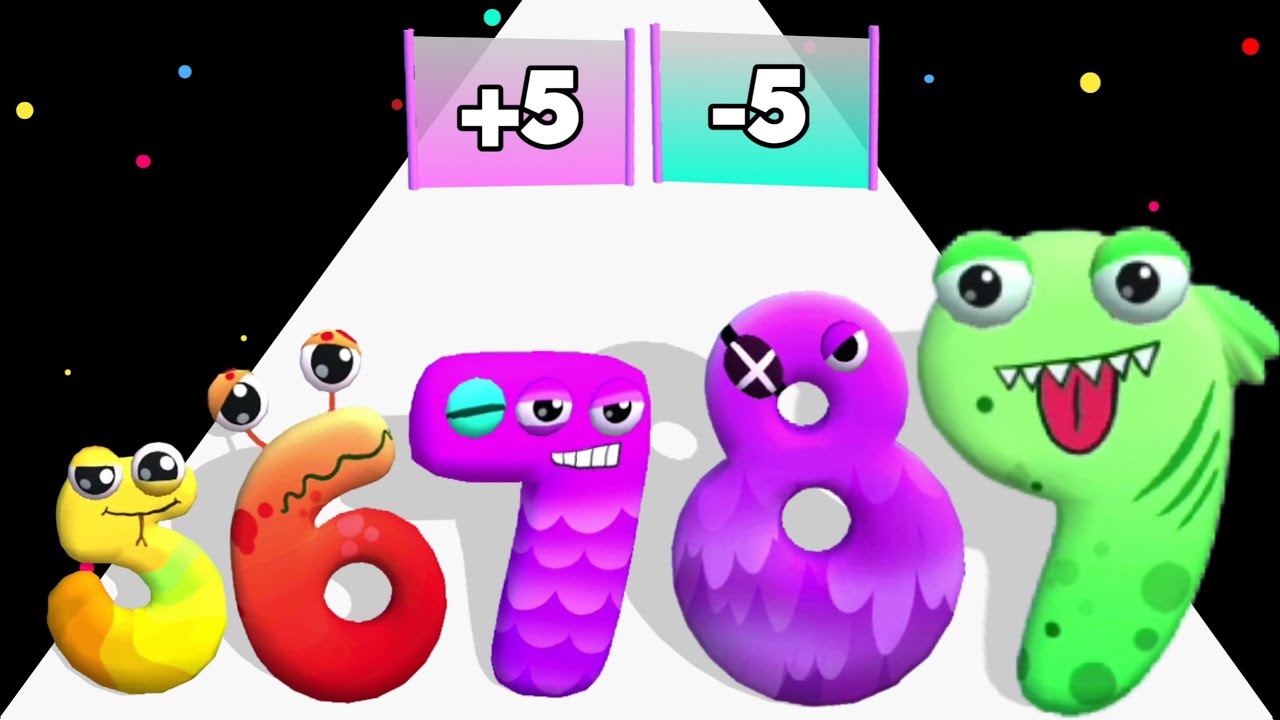 Number Run: Merge 3D Maths, Level Up Gameplay (New Update) Part 2 - YouTube