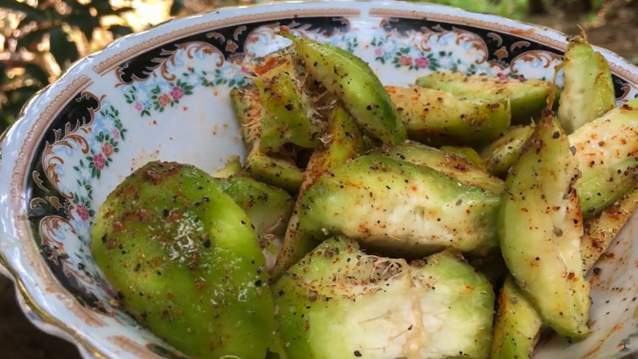 Quick Ambarella Fruit Salad Recipe - YouTube