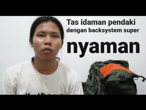 #Review 1 Osprey Atmos 50 AG ( Seri 2017 )