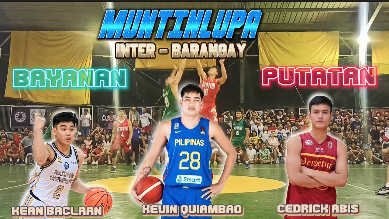 muntinlupa basketball inter barangay - YouTube