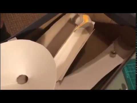 DIY portable marble run in a shoebox - part 2 - YouTube