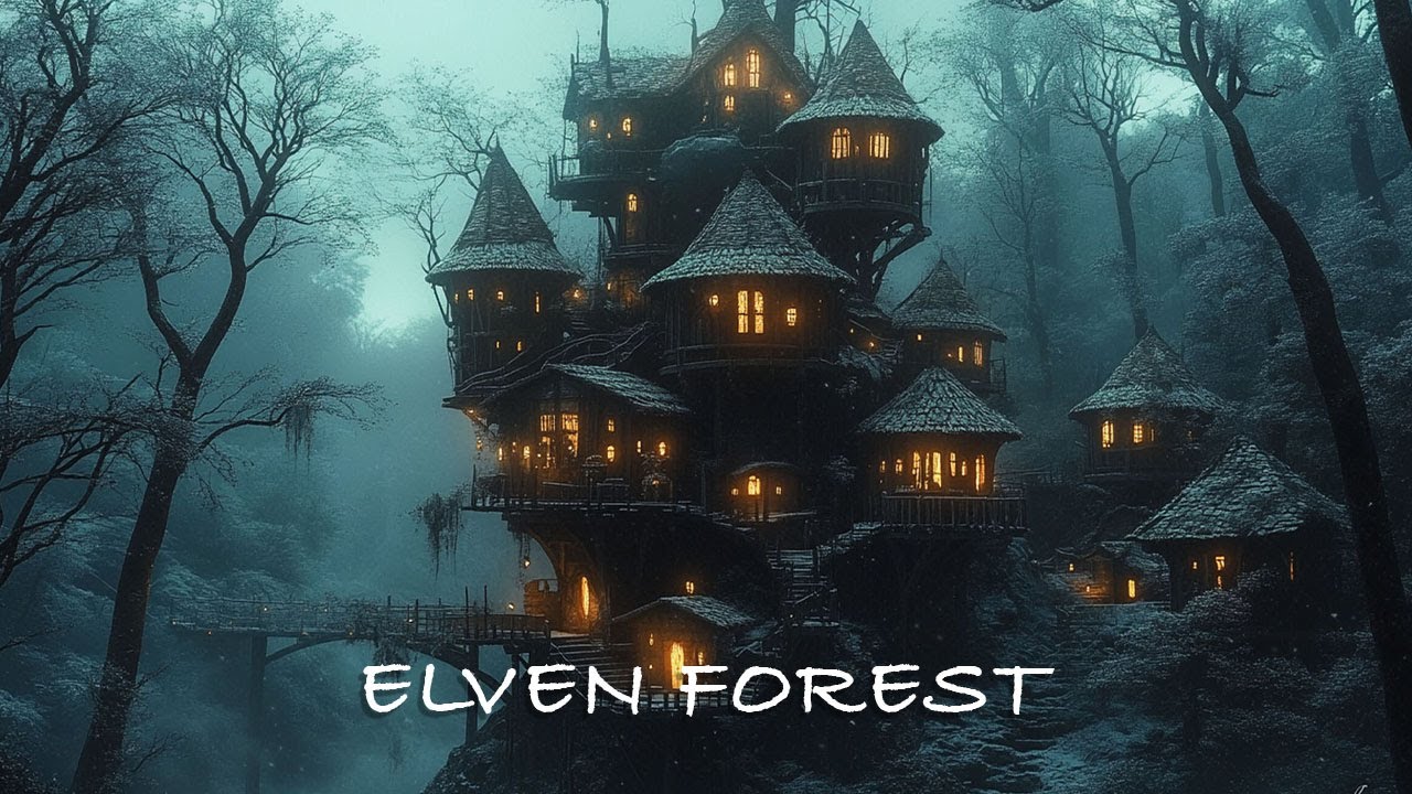 Elven Forest | Ethereal Fantasy Ambient Music | Relaxing Beautiful ...