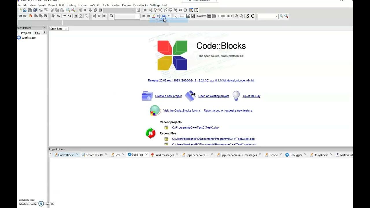 Installer Code::Blocks et le Compilateur C++ en Quelques Étapes Simples ...