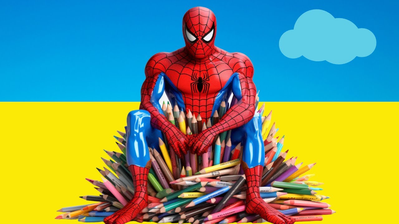 Spider Man's Coloring Revolution Unleash Your Inner Web Slinger! - YouTube