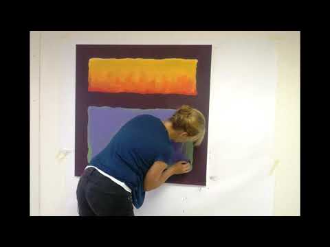 Paint like Rothko. Photo report from a workshop. - YouTube
