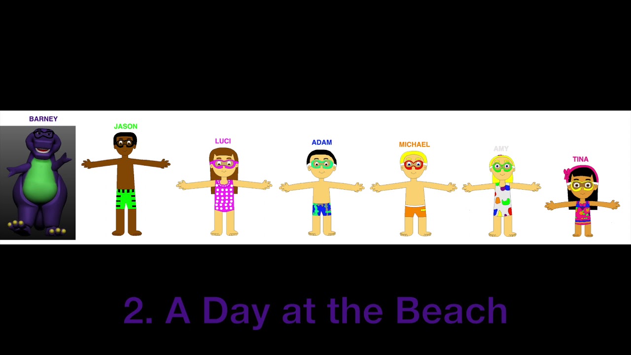 My CGI Promo Pictures of Barney & the Backyard Gang Tetralogy Series ...