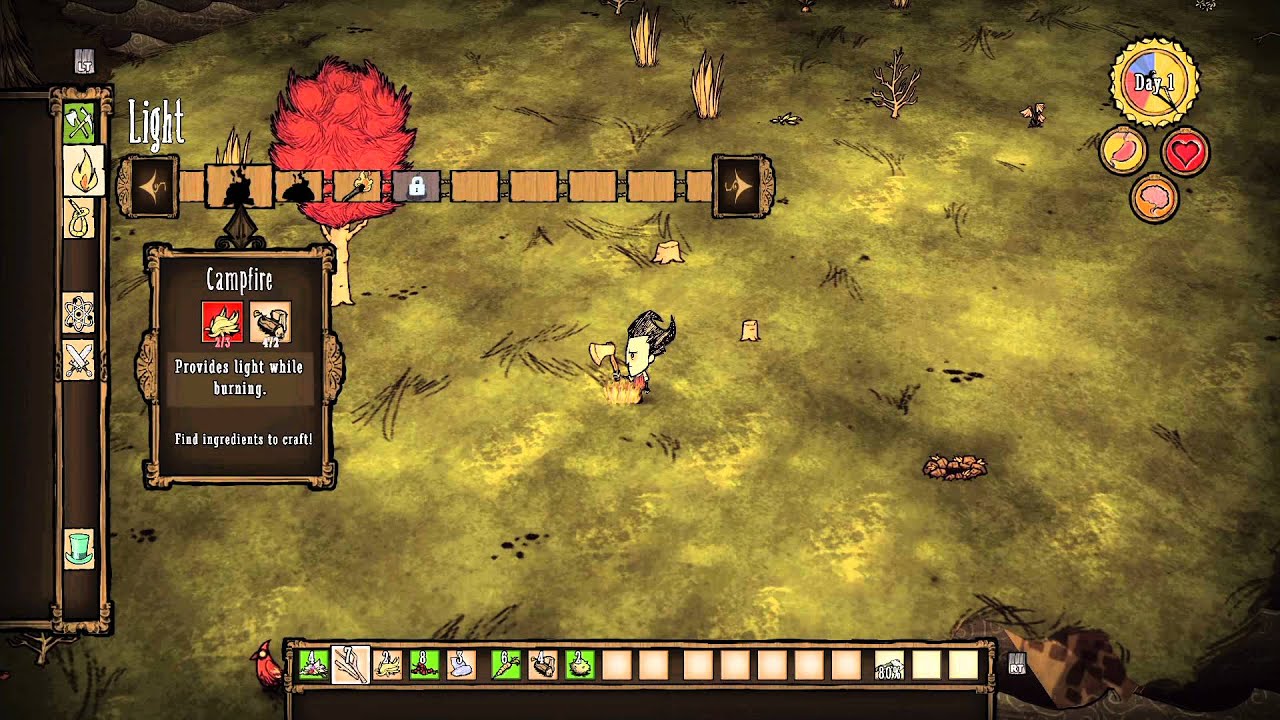 Don't Starve - Don't Starve - Gameplay - YouTube