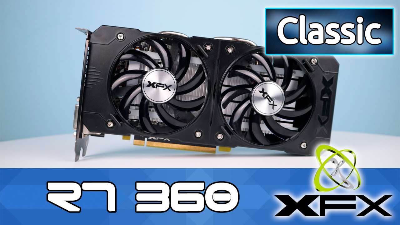 Обзор и разгон видеокарты XFX R7 360 - YouTube
