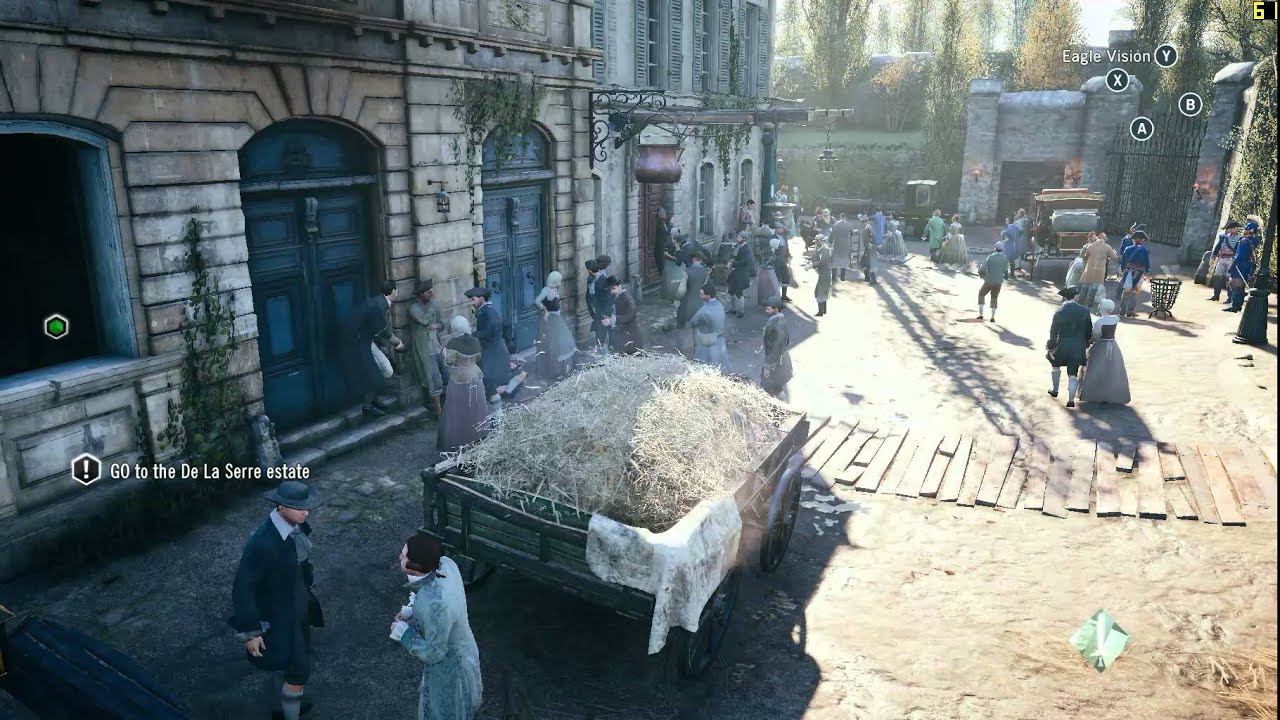 Assassin's Creed Unity PC Performance (city/crowd) - YouTube