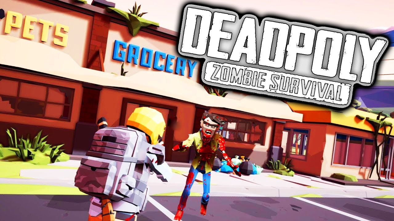NEW Zombie Survival Co-op Game! DeadPoly: Zombie Survival - YouTube