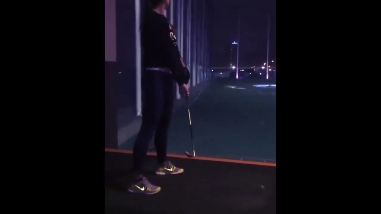 Alex Morgan Golf Swing - YouTube