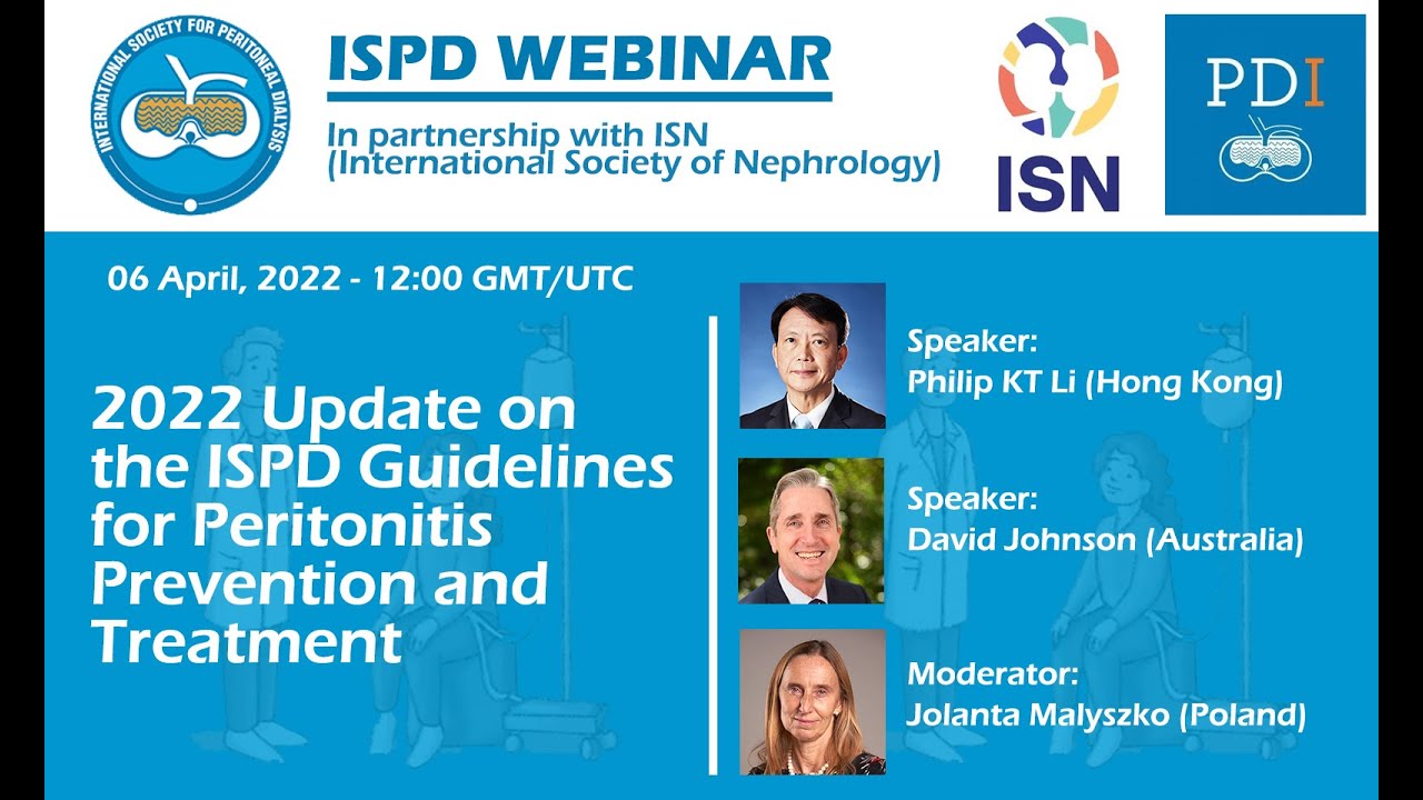 Update on ISPD Guidelines for Peritonitis Prevention and Treatment ...