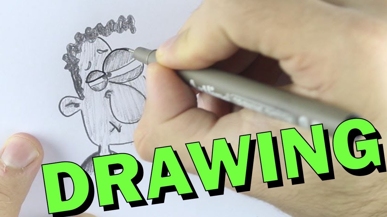 Sleepy Man Drawing - How To Draw Cartoon Character - Drawing Video ...