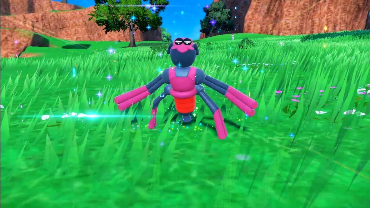 SHINY SPIDOPS in Pokemon Scarlet and Violet - YouTube