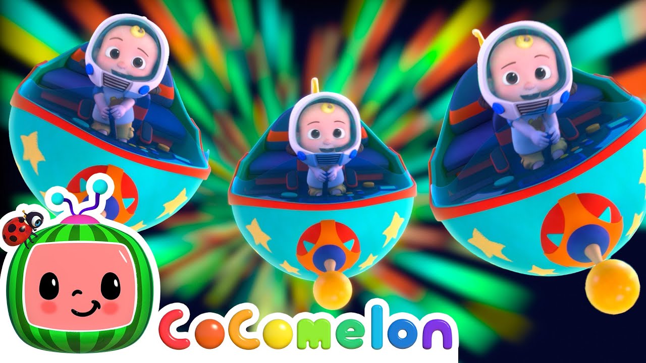 Rocketship Song | Cocomelon Nursery Rhymes 🚍🍉| Colors For Kids 🌈🏳️‍🌈 ...