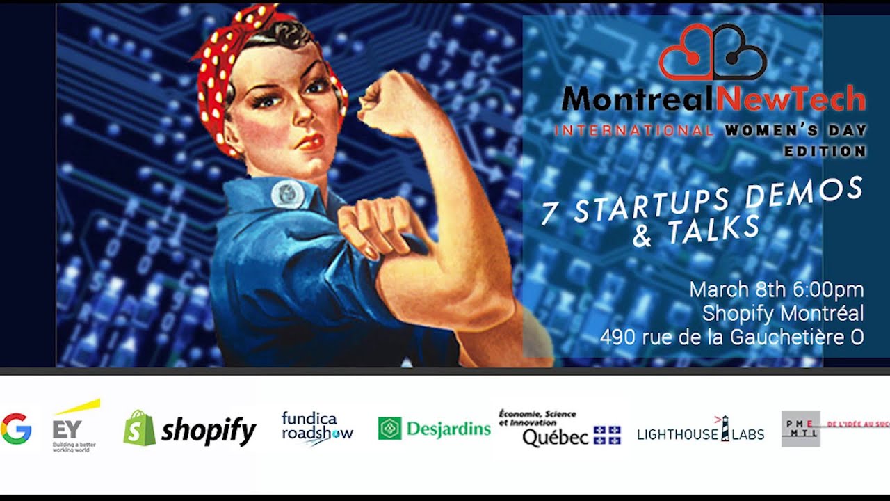 Montreal New Tech - International Women's Day Edition: Tylio - YouTube