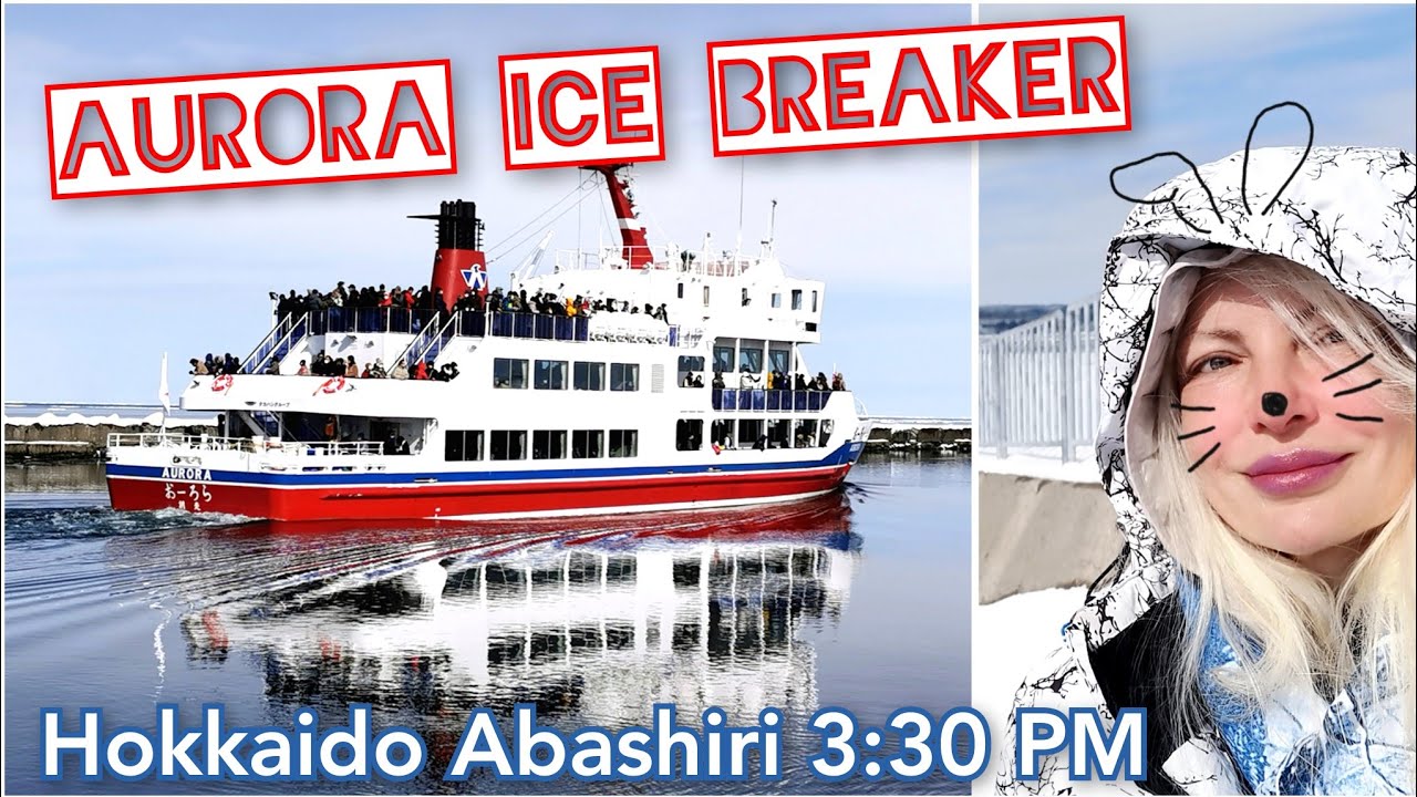 🌞 Afternoon DRIFT ICE ABASHIRI AURORA ICE BREAKER 🚢 3:30 PM Tour February 2023 by Adeyto - YouTube