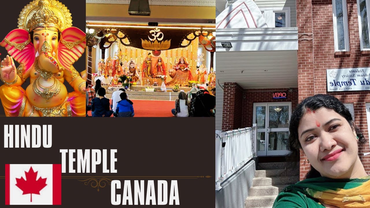 Indian Hindu Temple in halifax | Life in Canada|Yo Yo Canada Vlogs| - YouTube