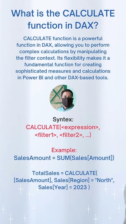 What is the CALCULATE function in DAX / Power BI? - YouTube