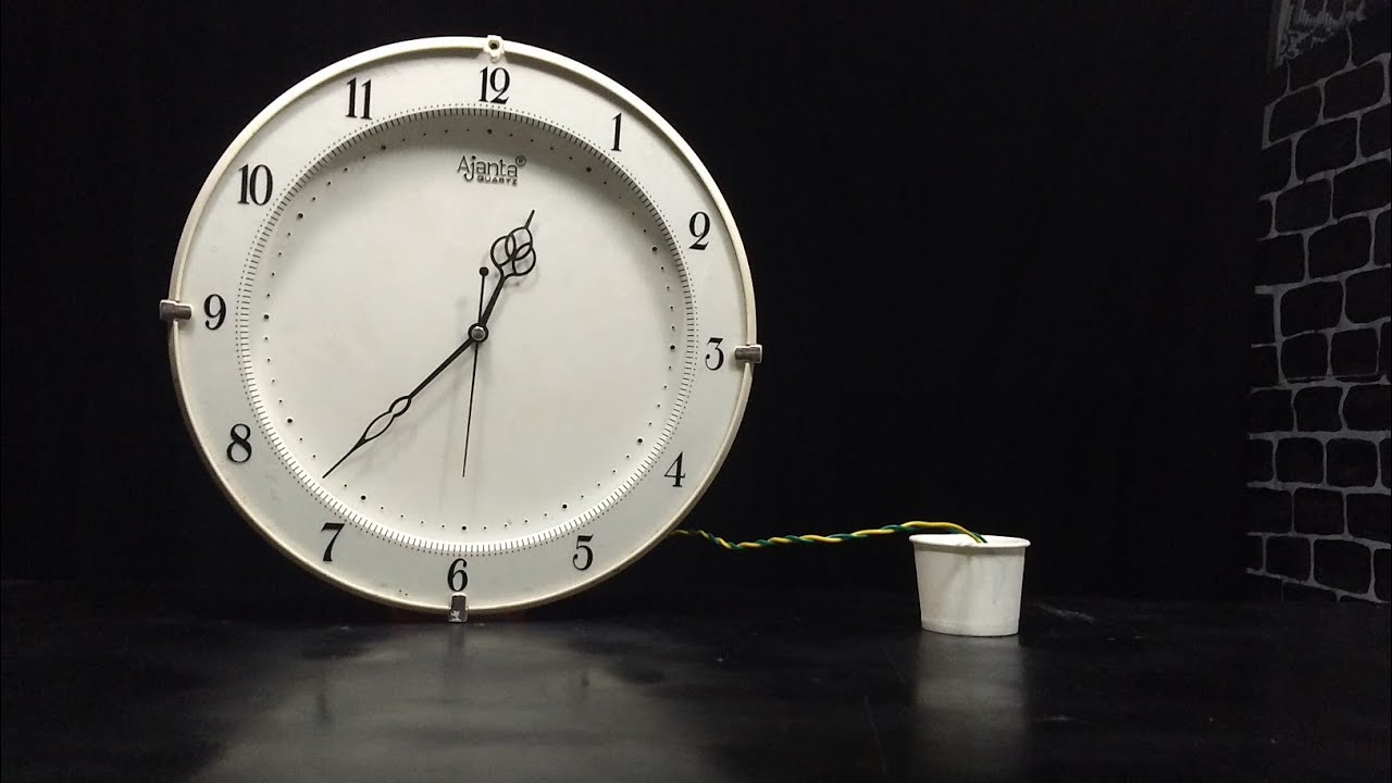 Salt water powered CLOCK! |Free Energy| - YouTube