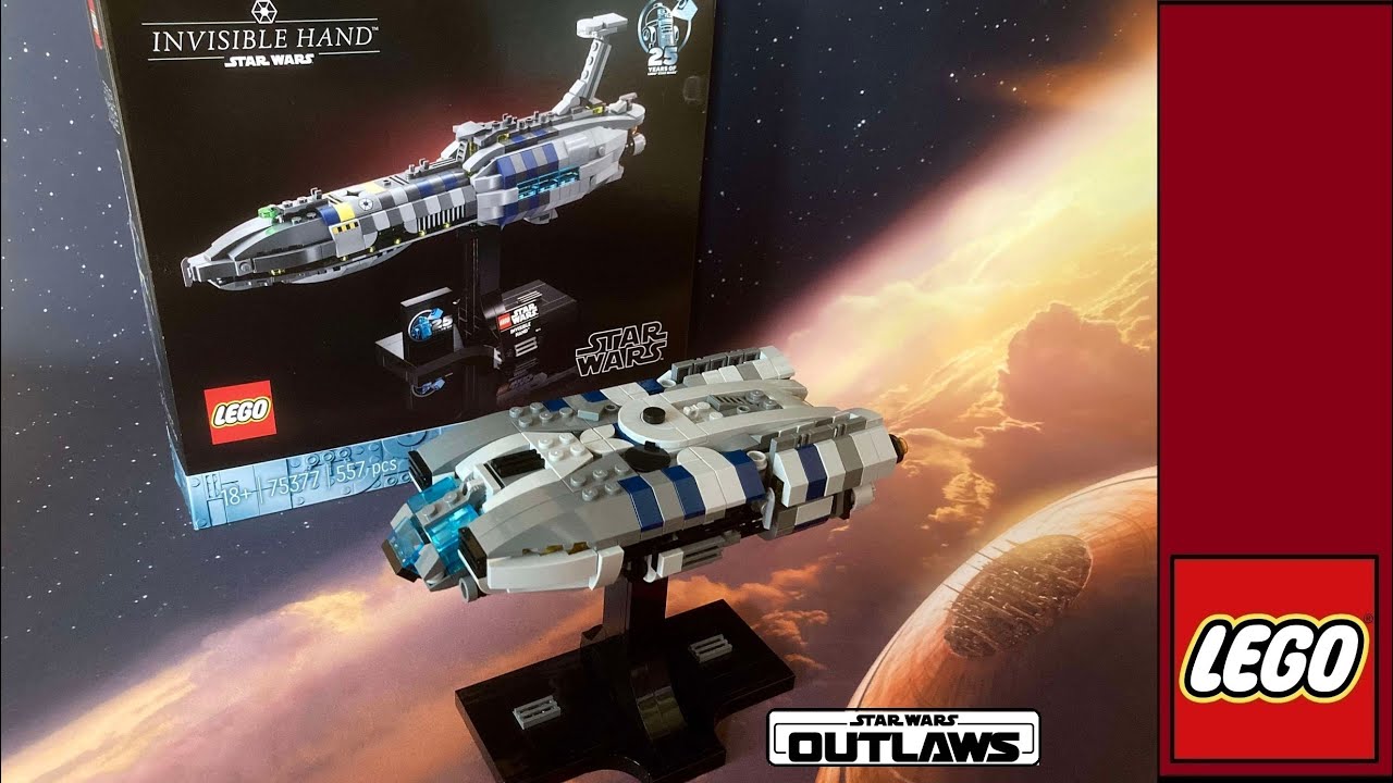 LEGO Star Wars Outlaws Trailblazer Alternate Build of Invisible Hand ...