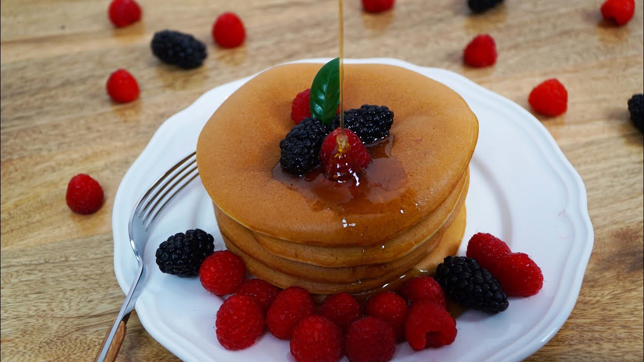 Como fazer PANQUECA DOCE AMERICANA EM 3 MINUTOS - YouTube